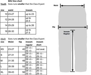 SMA Prep Unisex BDU Pants – Children's World – School Uniforms and ...